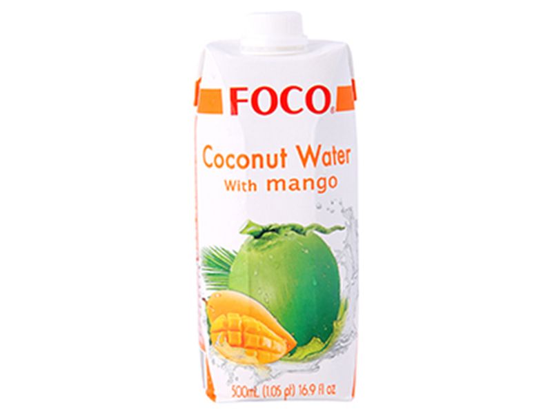 Buy Foco UHT Coconut Water with Mango 500 ml Online in Bahrain ...