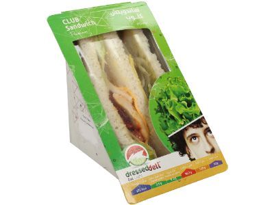 Buy Dressed Deli Club Sandwich 165 g Online in Kuwait | Talabat Kuwait
