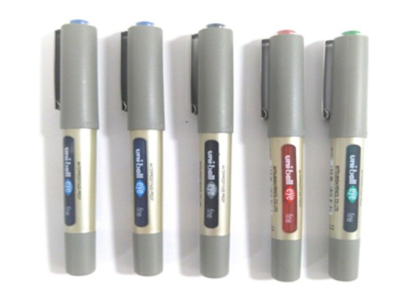 Buy Uniball Eye Fine Pen Wallet Of 5 pcs Online in Oman | Talabat Oman
