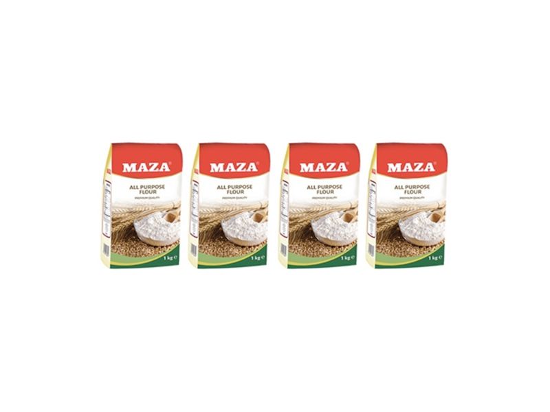 Buy Maza All Purpose Flour 1 Kg X 4 Pcs Online in Bahrain | Talabat Bahrain