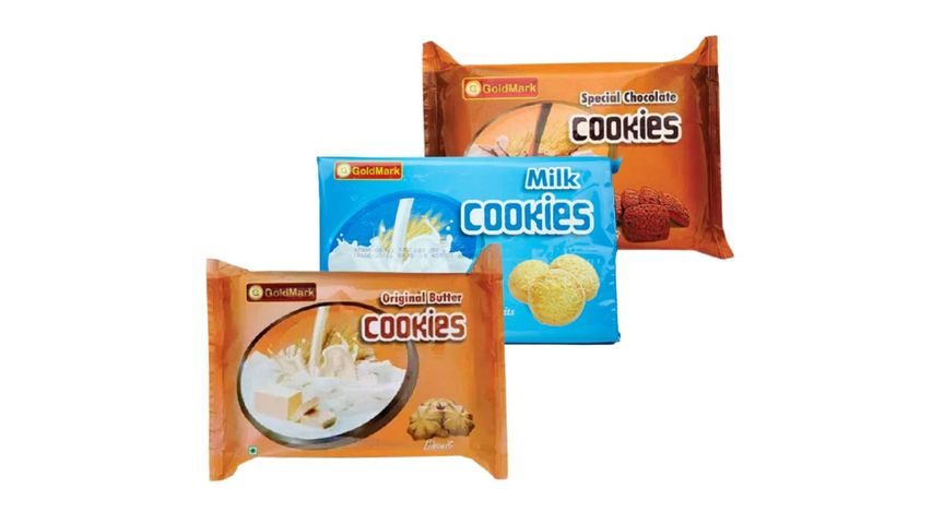 Buy 2 Get 1 Free Goldmark Cookies Combo Pack 1 Packet delivery in ...