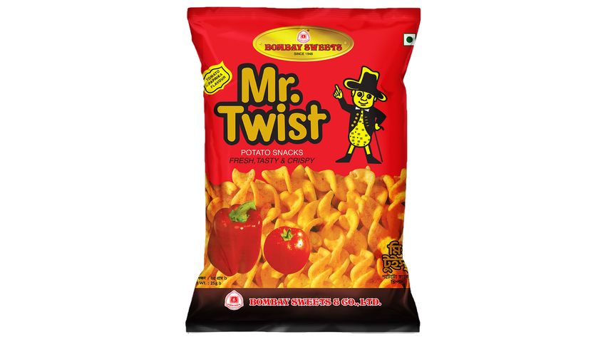 Bombay Sweets Mr Twist Chips 20g delivery in Bangladesh | foodpanda