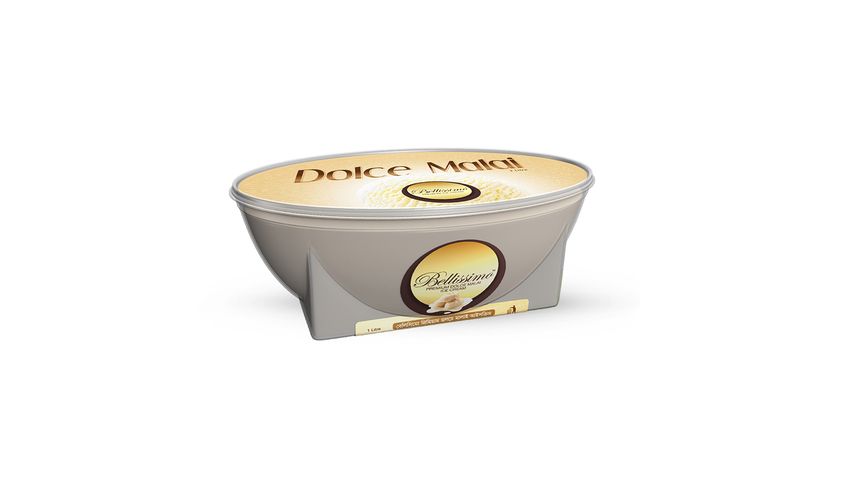Bellissimo Dolce Malai Ice Cream 1000ml delivery in Bangladesh | foodpanda