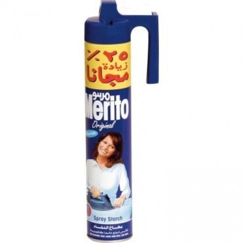 Buy Merito Blue Spray Starch, 500ml Online in Oman | Talabat Oman