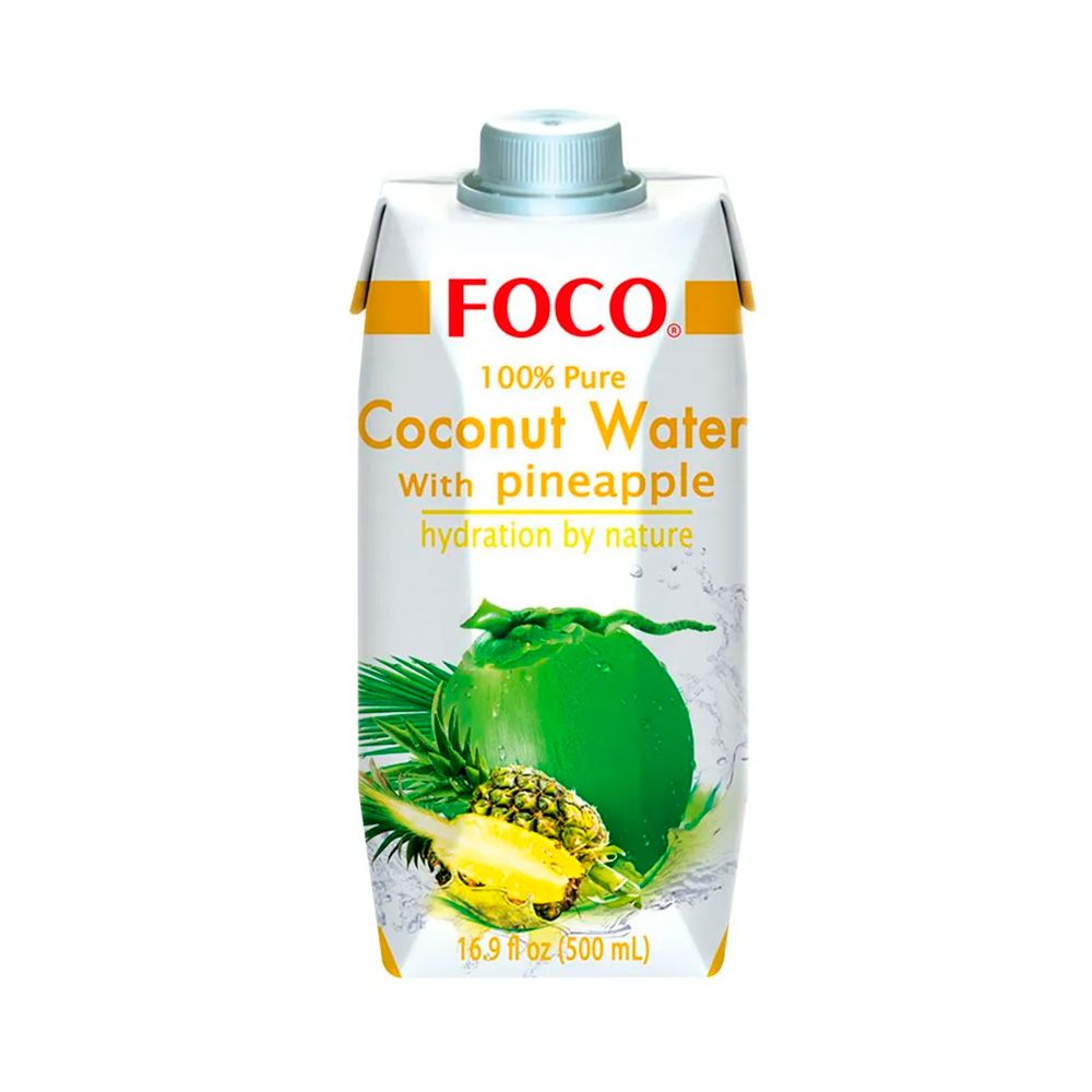 Buy Foco Uht Coconut Water With Pineapple 500 Ml Online in Bahrain ...