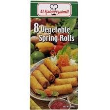 Buy Al Kabeer Vegitable Spring Rolls 280 g Online in UAE | Talabat UAE