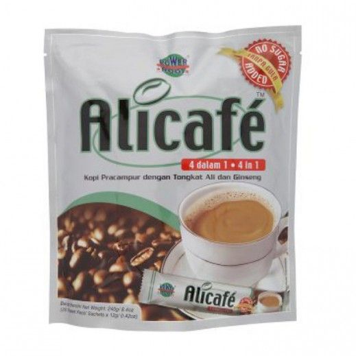 Buy Ali Cafe No Sugar 4 In 1 12 g x 20 Sachets Online in Kuwait | Talabat Kuwait