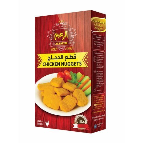 Buy Al Zaeem Chicken Nuggets 500 G Online in Bahrain | Talabat Bahrain