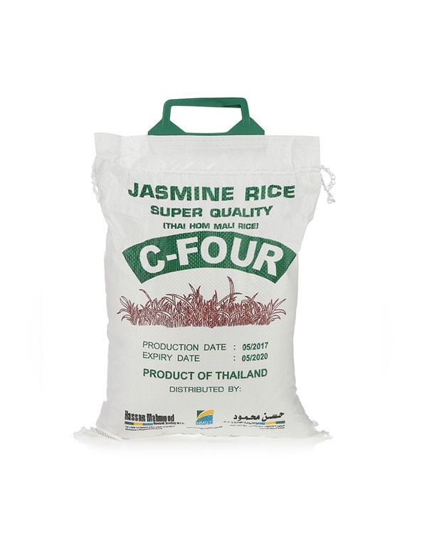 Buy C-Four Thai Jasmine Rice 5 Kg Online in Bahrain | Talabat Bahrain