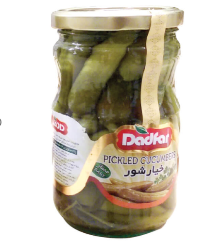Buy Dadfar Cucumber Pickle 700 G Online in Bahrain | Talabat Bahrain