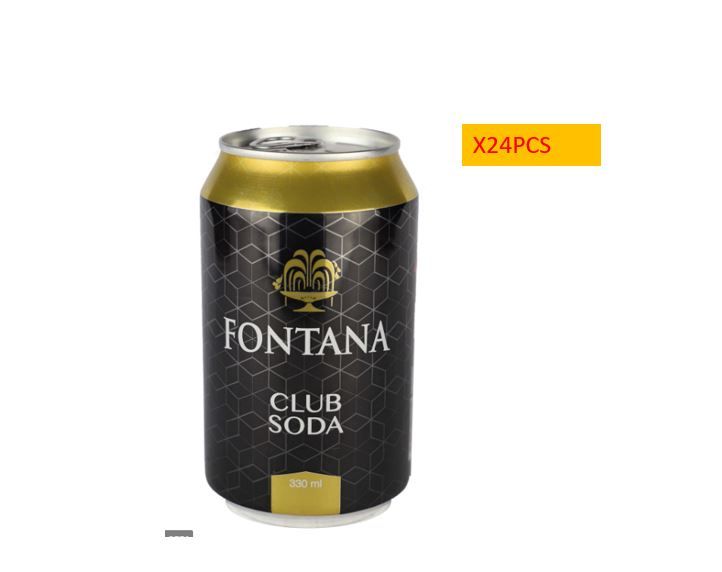 Buy Fontana Soda 330 ml x 24 Pcs Online in Bahrain | Talabat Bahrain
