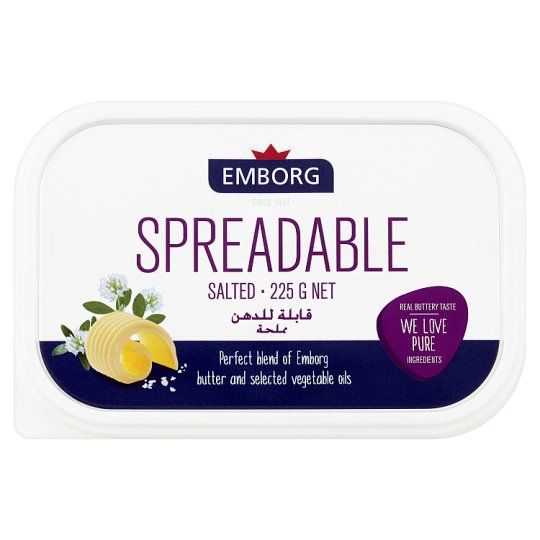 Buy Emborg Spreadable Salted Butter 225G Online in Bahrain | Talabat ...