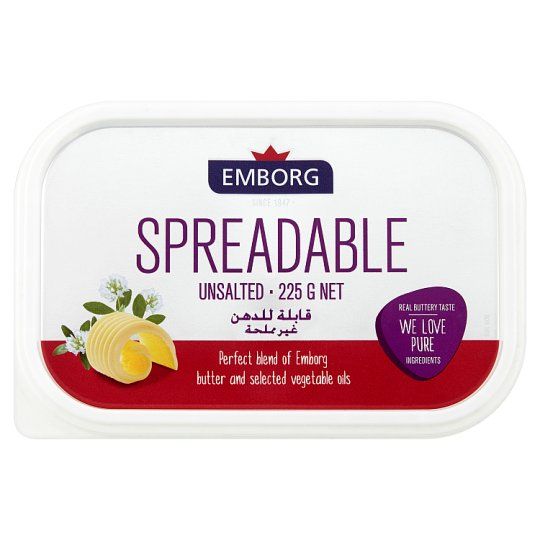 Buy Emborg Spreadable Unsalted Butter 225G Online in Bahrain | Talabat ...