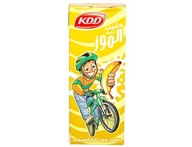 Buy Kdd Banana Milk 180 ml Online in Kuwait | Talabat Kuwait