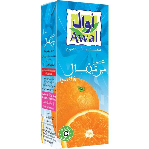Buy Awal Orange Juice, 200ml Online in Bahrain | Talabat Bahrain