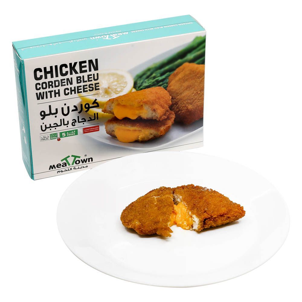 Buy Meat Town Chicken Corden Blue With Cheese 500g Online in Oman ...