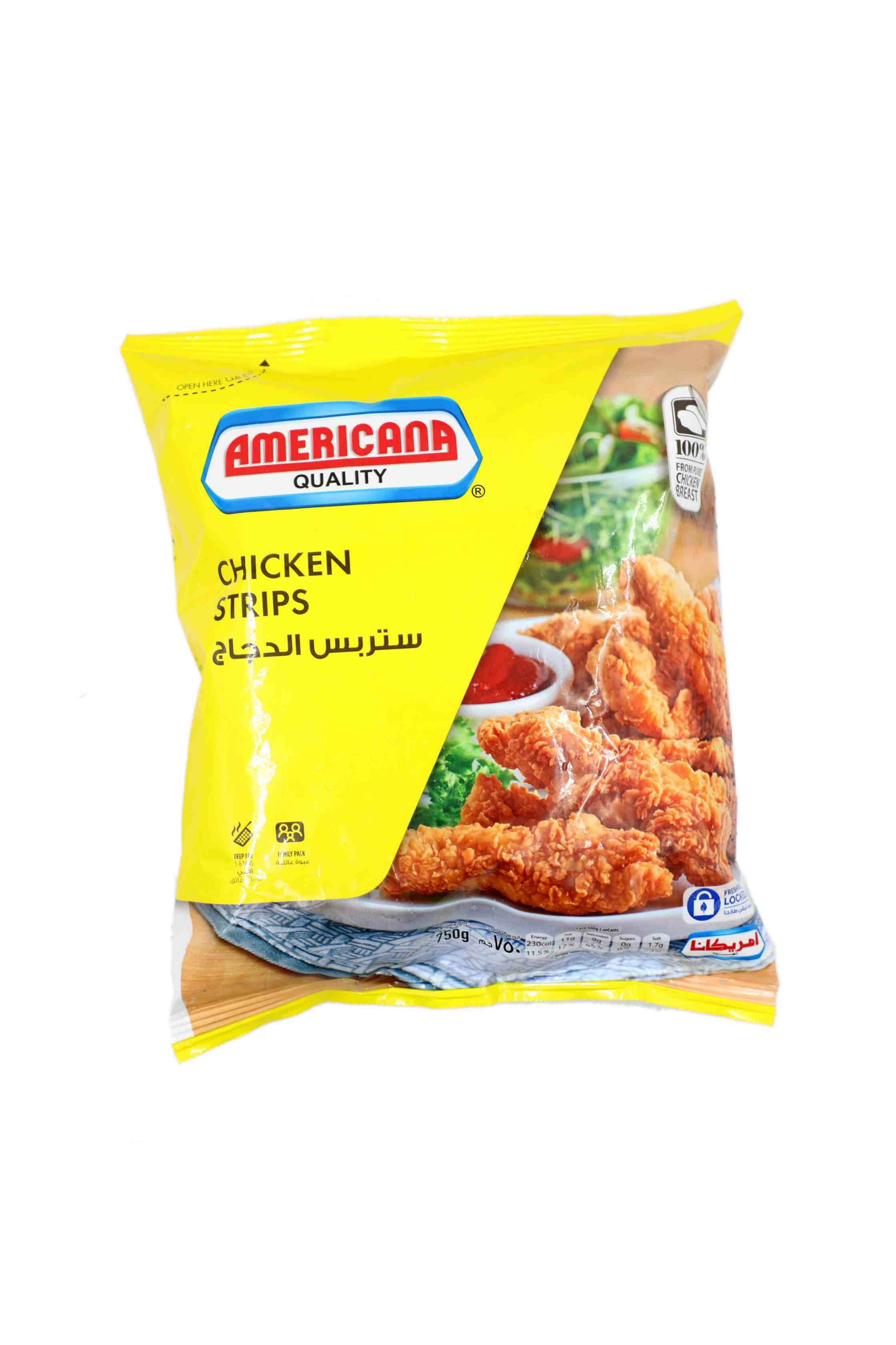 Buy Americana Chicken Strip 750 G X 2 Pcs Online in Bahrain | Talabat ...