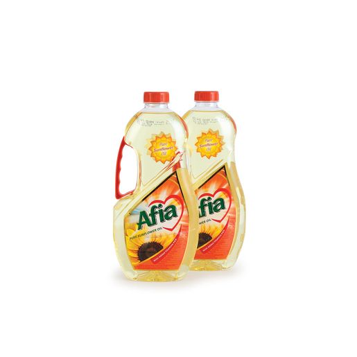 Buy Afia Sunflower Oil 2X1.5L Online in Bahrain | Talabat Bahrain
