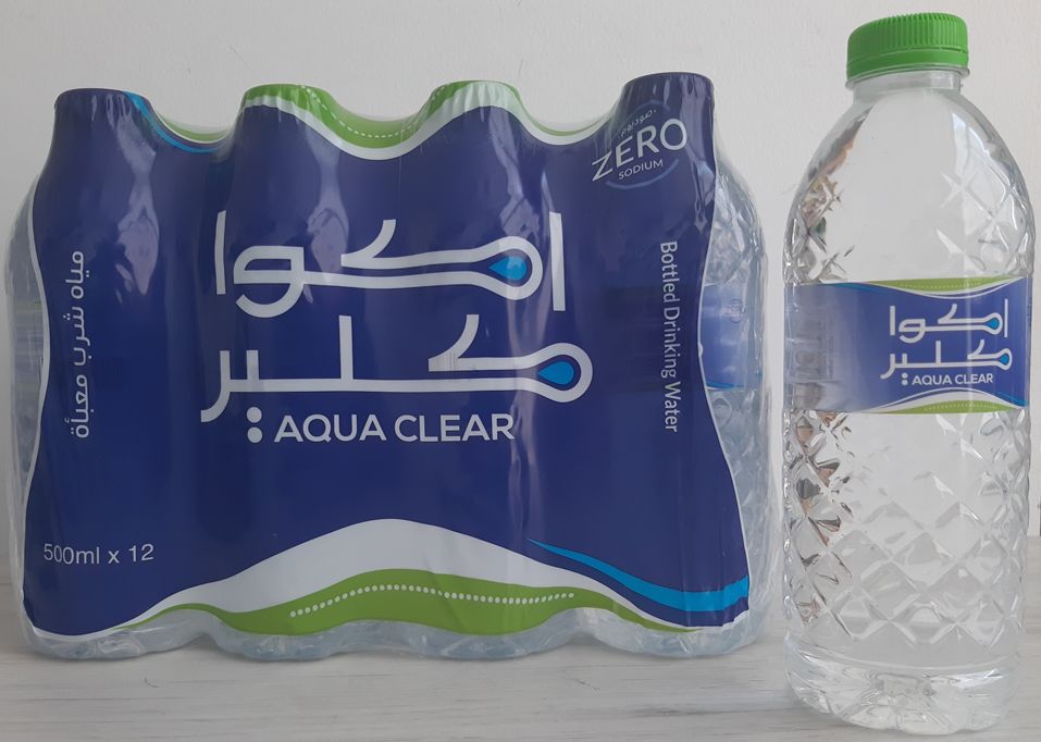 Buy Aqua Clear Water Pet 500 Ml X 12 Pcs Online in Bahrain | Talabat ...