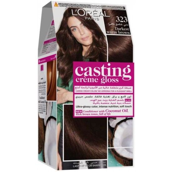 Buy Loreal Casting Hair Color 323 Darkest Warm Brown Online in Bahrain ...