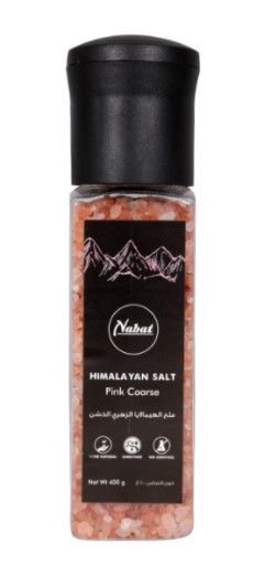 Buy Nabat Himalayan Pink Salt Coarse Grinder 400 g Online in Bahrain ...