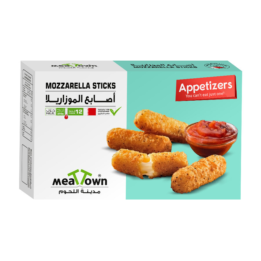 Buy Meat Town Mozzarella Stick 250g Online in Bahrain | Talabat Bahrain