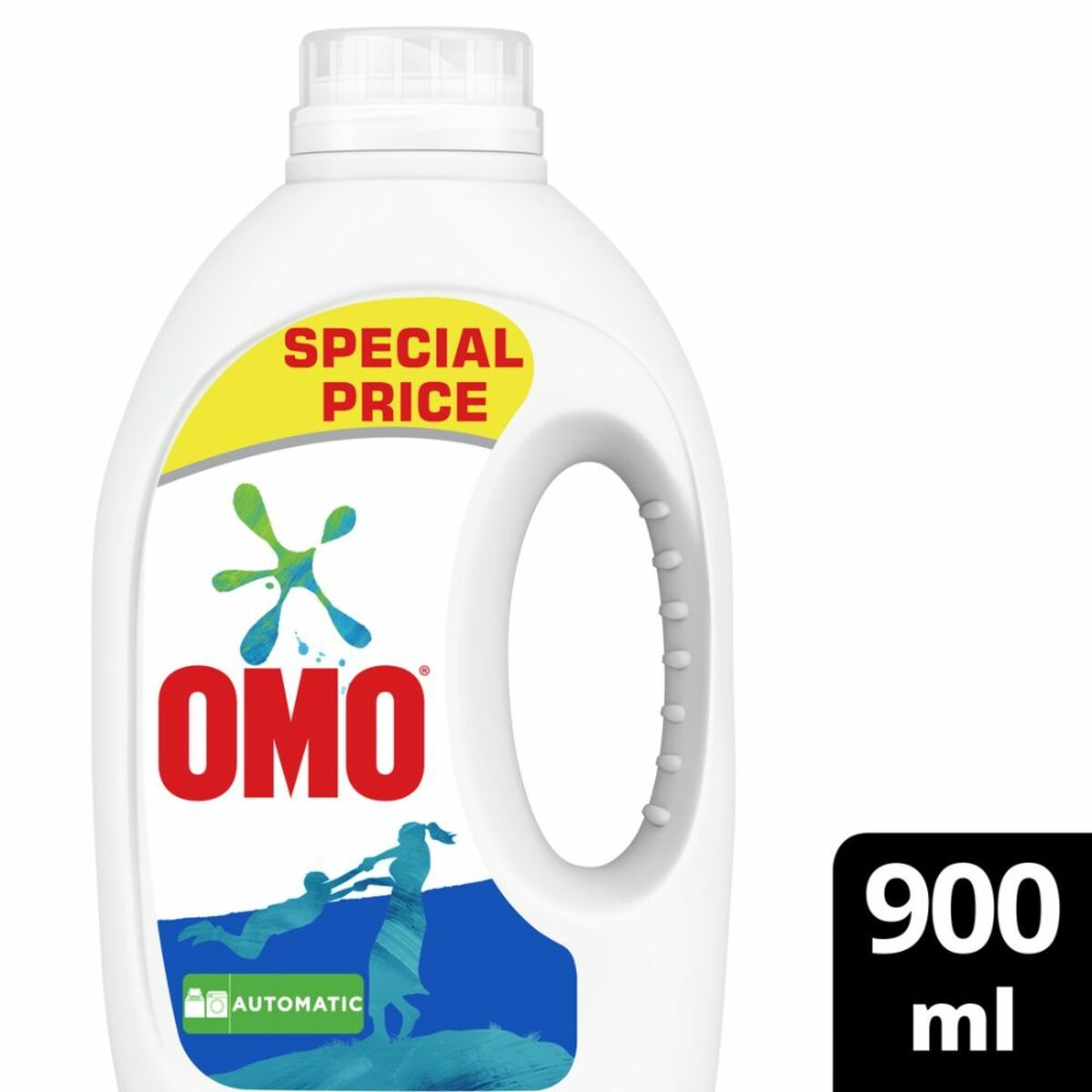 Buy Omo Liquid Active Automatic Low Sensitive Liquid Detergent 900 ml ...