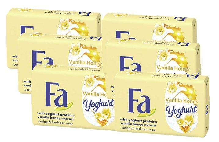 Buy Fa Body Soap Yoga Van Honey 125 g 5 + 1 Free Online in Bahrain ...