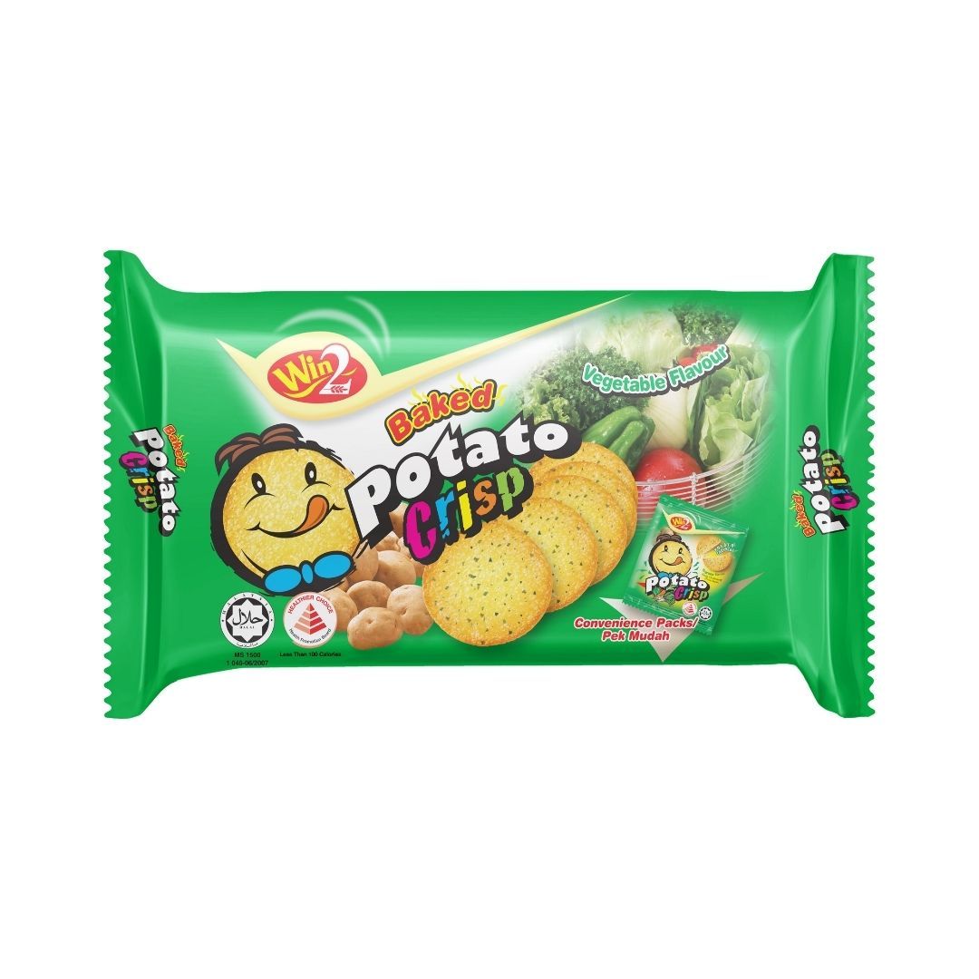 Buy Win 2 Potato Crisp Vegetable Flavor 20 g Online in Bahrain ...