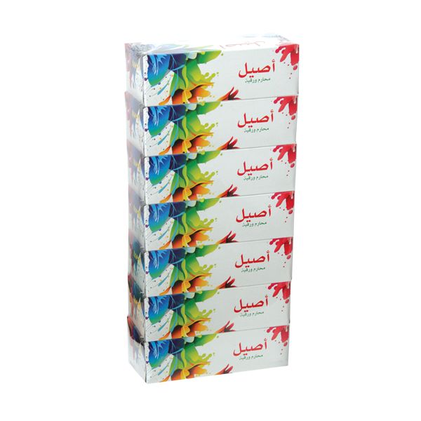 Buy Aseel Facial Tissue 120 Sheets x 7 Pcs Online in Bahrain | Talabat ...
