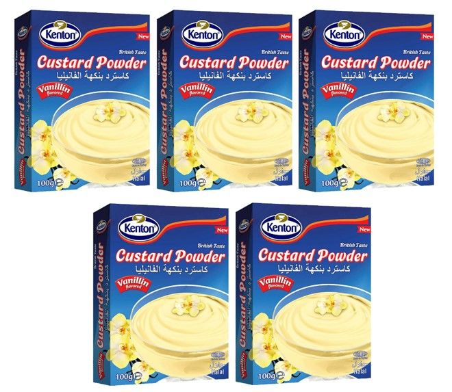 Buy Kenton Custard Powder Vanila, 5x100g Online in Bahrain | Talabat ...