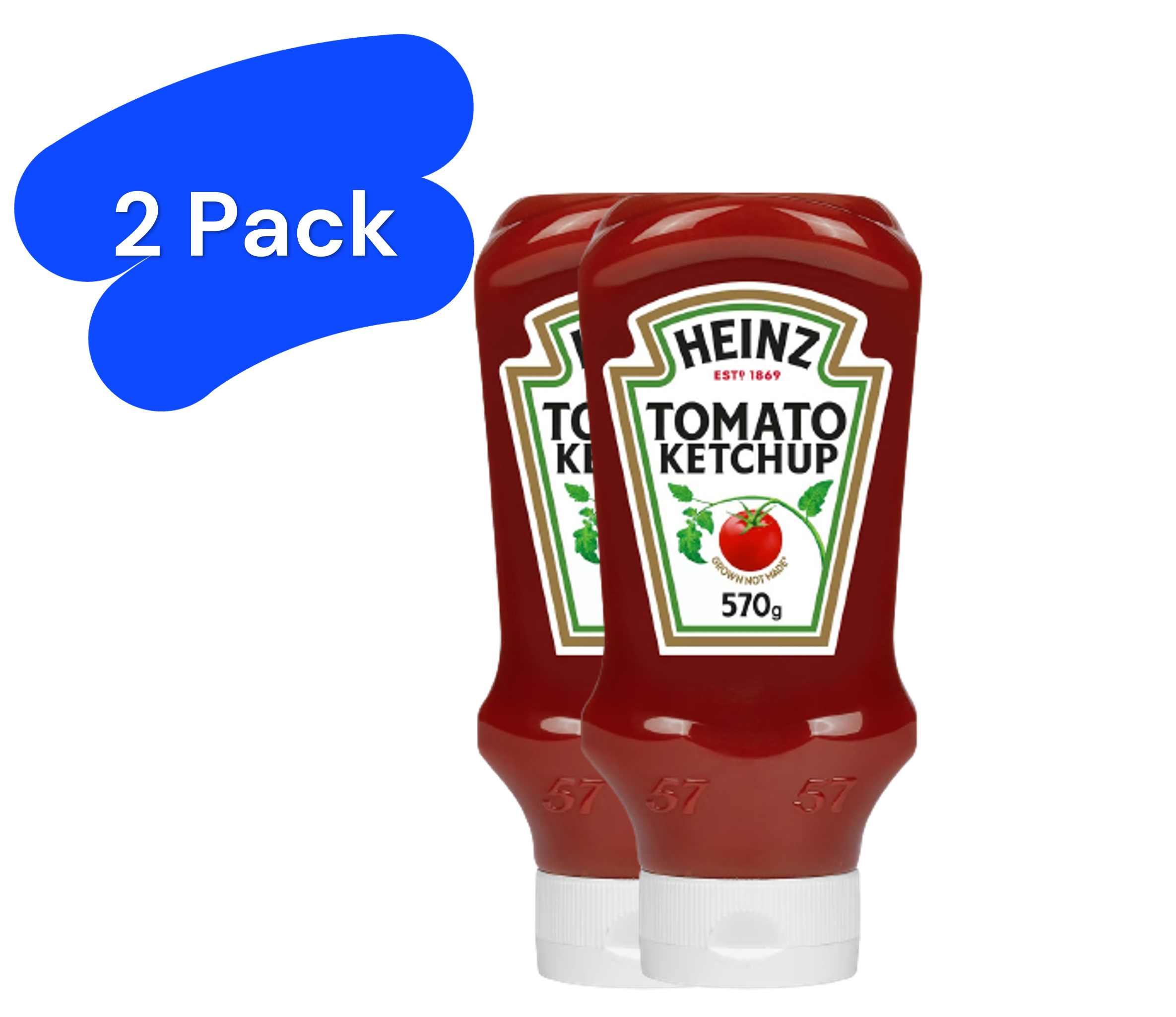 Buy Heinz Tomato Ketchup 570 g x 2 Pcs Online in Bahrain | Talabat Bahrain