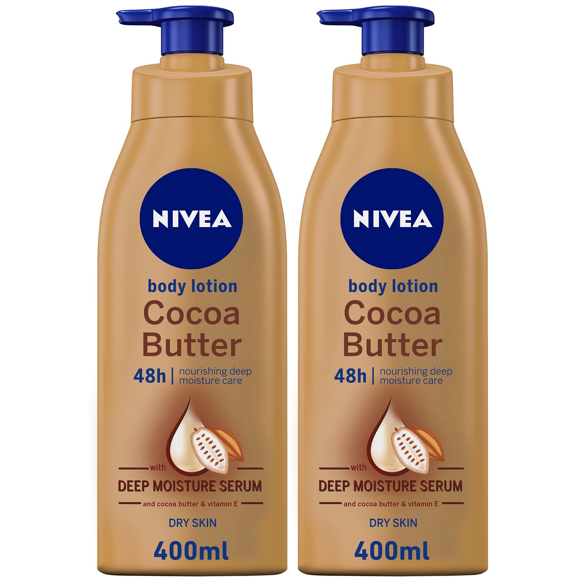 Buy Nivea Cocoa Butter Body Lotion 400 ml x 2 Pcs 20% Off Online in ...