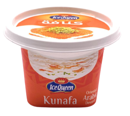 اشترِ Ice Queen Kunafa Ice Cream 200 Ml أونلاين في Bahrain | طلبات Bahrain