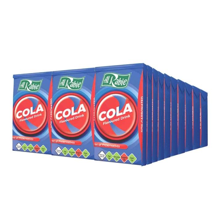 Buy Al Rabie Cola Flavoured Drink, 27x200ml Online in Bahrain | Talabat ...