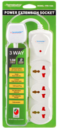 Buy Terminator 13A 3W U/Extention, 1 Piece Online in Bahrain | Talabat ...