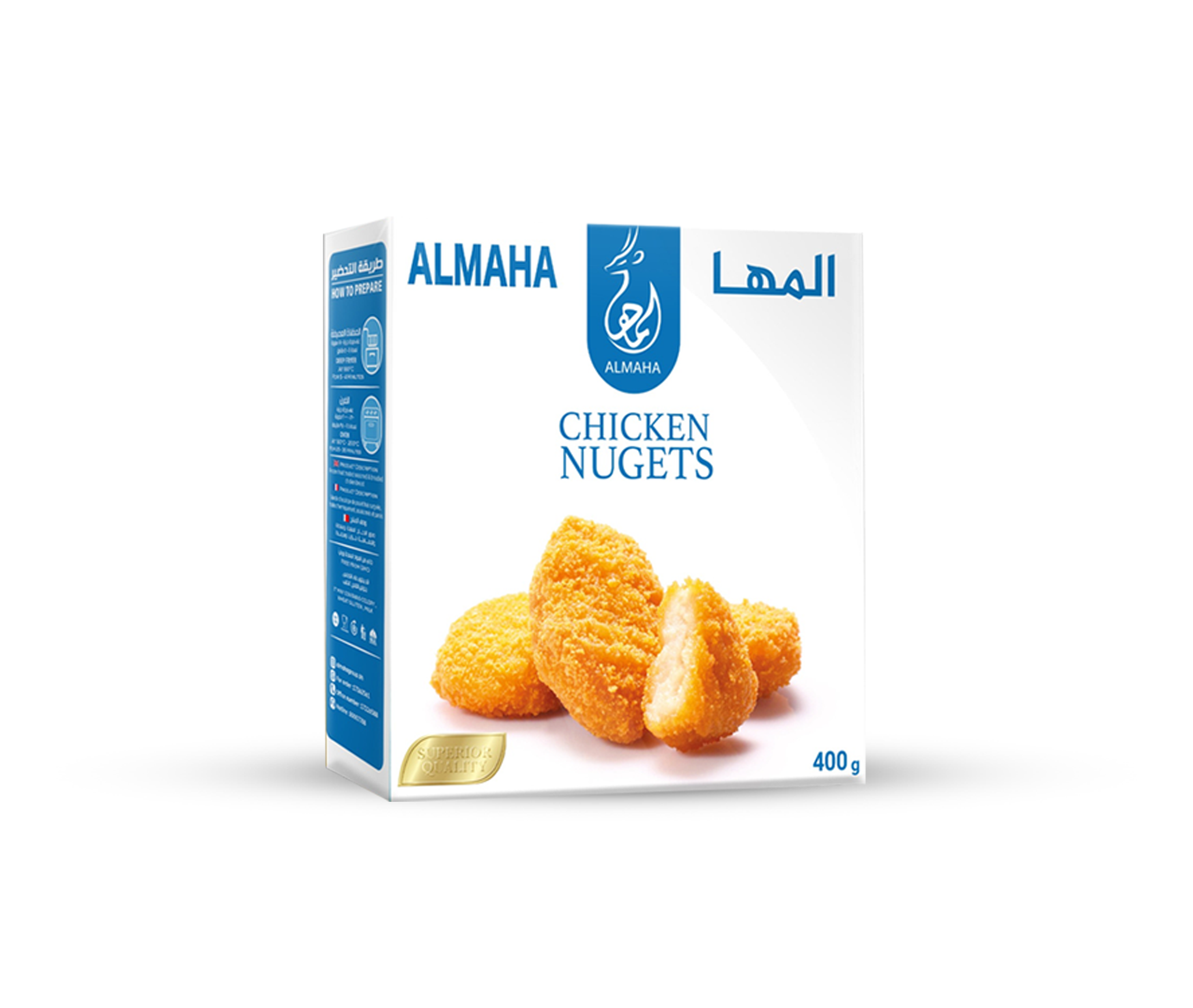 Buy Al Maha Chicken Nuggets, 400g Online in Bahrain | Talabat Bahrain