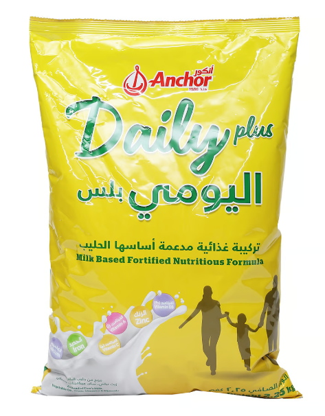 Buy Anchor Daily Plus Milk Based Fortified Nutrition Formula, 2.25kg ...