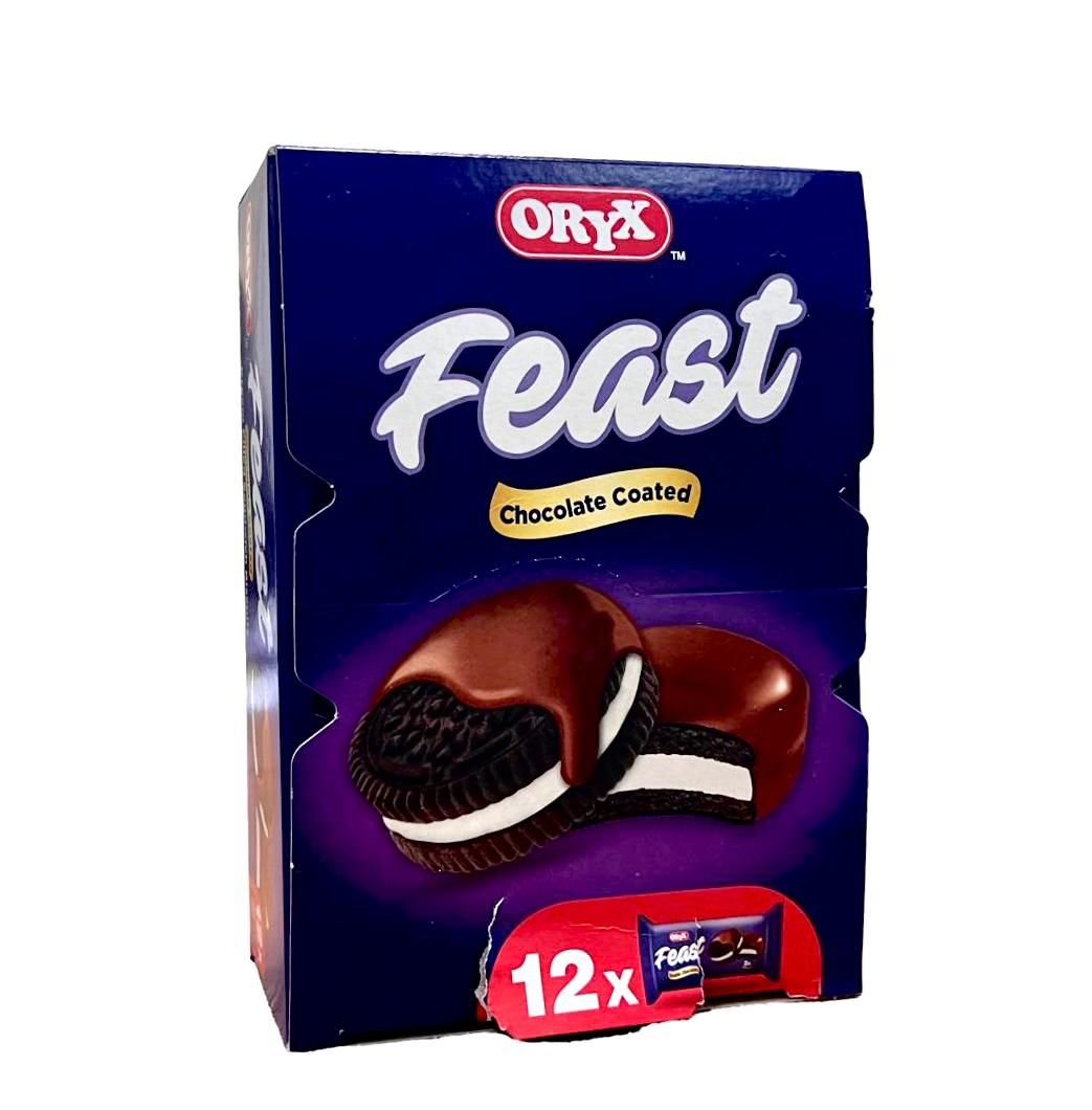 Buy Oryx Feast Chocolate Coated Biscuits, 12x32g Online in Bahrain ...