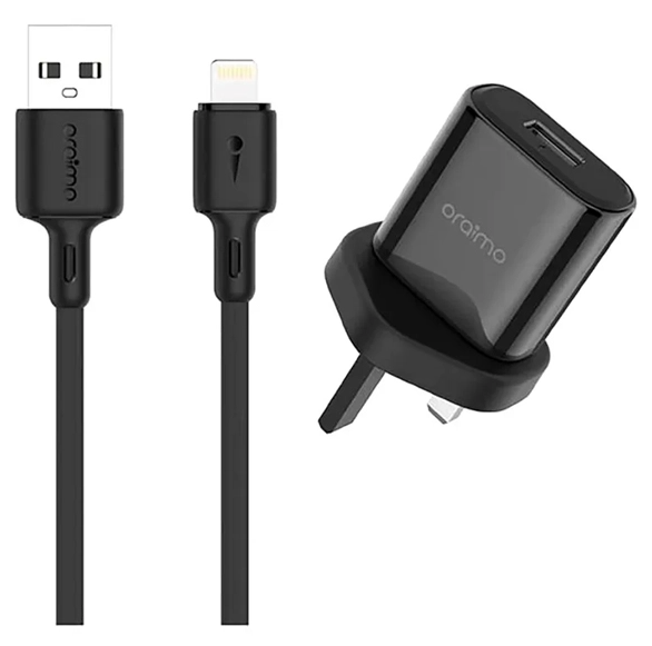 Buy Oraimo 2.1A Dual Port Iphone Charger Kit - OCW U68D+L53 Online in ...