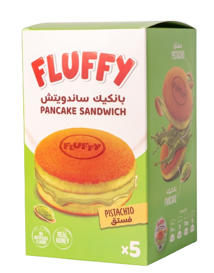 Buy Fluffy Pistachio Filled Pancake Sandwich, 5x37g Online in Bahrain ...