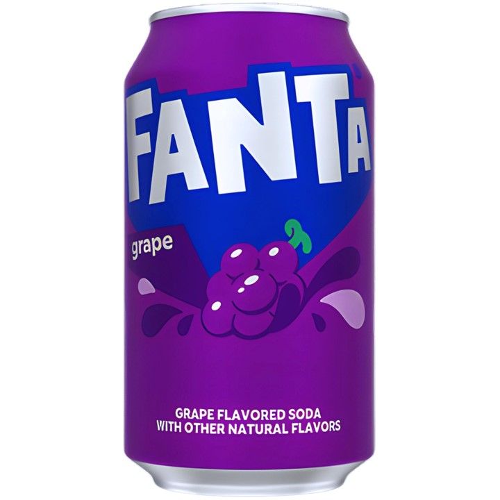 Buy Fanta Grape Soft Drink Can, 355ml Online in UAE | Talabat UAE