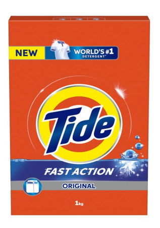 Buy Tide Fast Action Original Laundry Detergent Powder, 1kg Online in ...