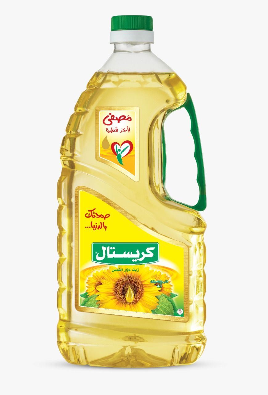 Buy Crystal Sunflower Oil - 2.2 L Online in Egypt | Talabat Egypt