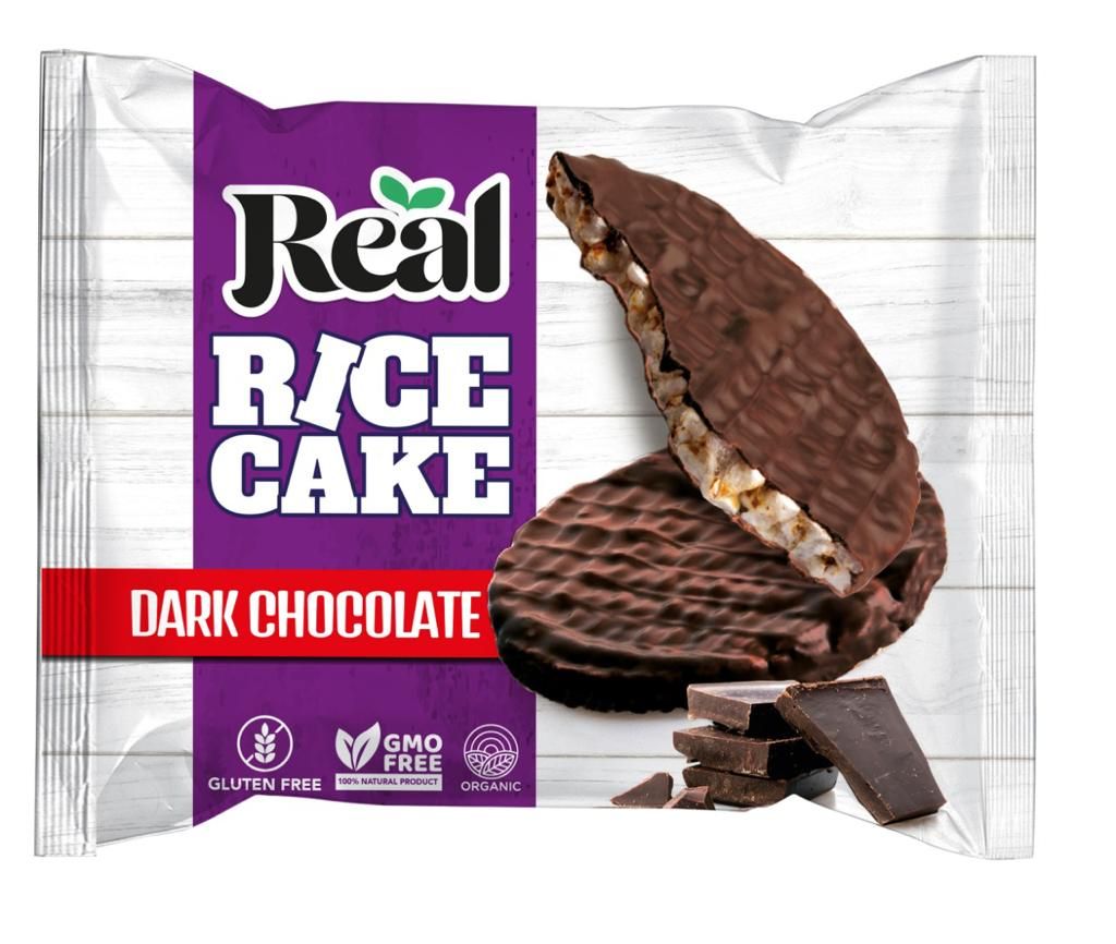 Buy Real Nutrition Rice Cake Dark Chocolate 16 Gm Online in Egypt ...