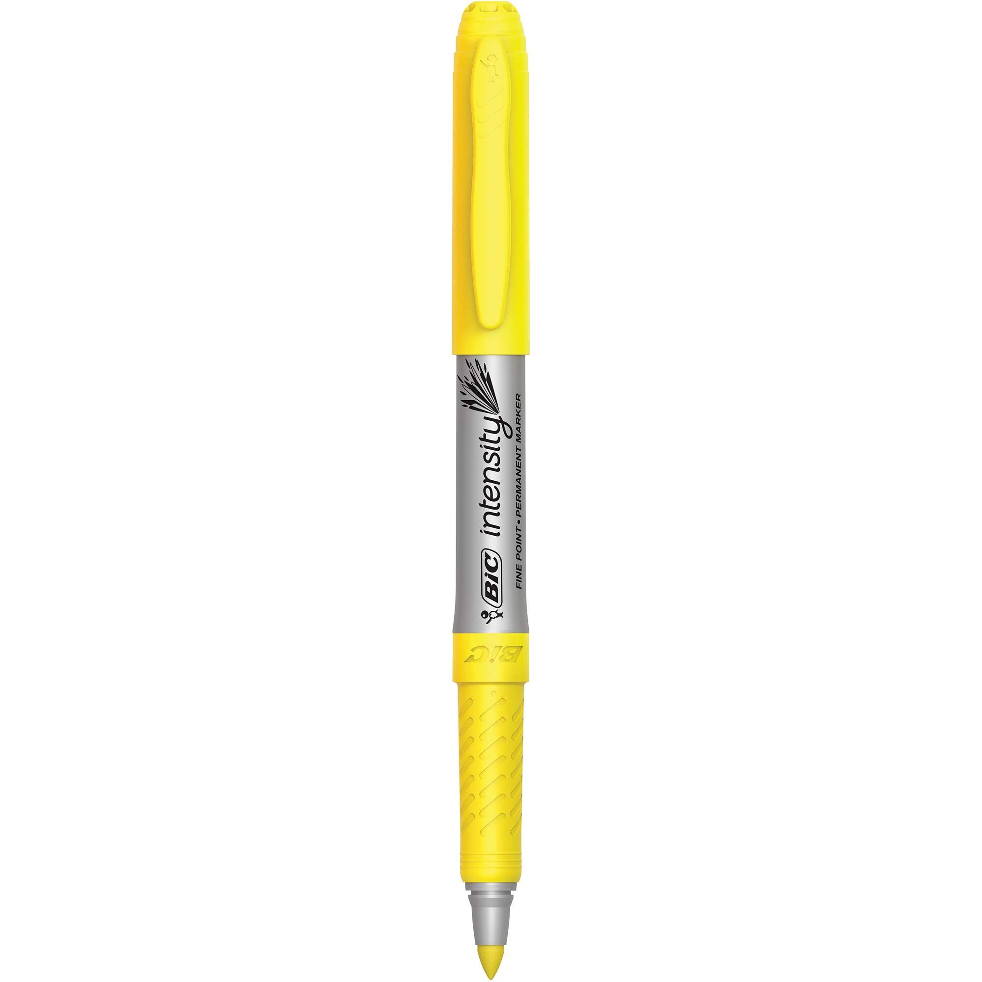 اشترِ BIC Intensity Permanent Marker Yellow Blaze أونلاين في Egypt ...