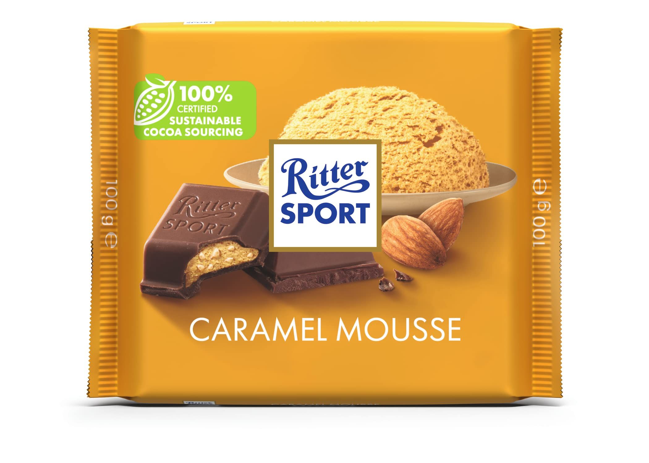 Buy Ritter Sport Caramel Mousse Chocolate, 100g Online in Kuwait ...