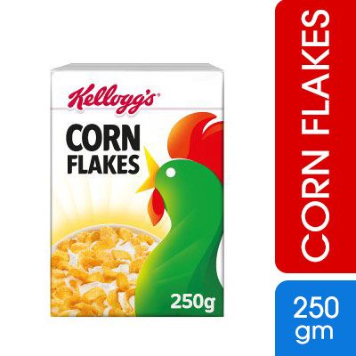 Buy Kellogg's Corn Flakes Plain, 250g Online in Egypt | Talabat Egypt
