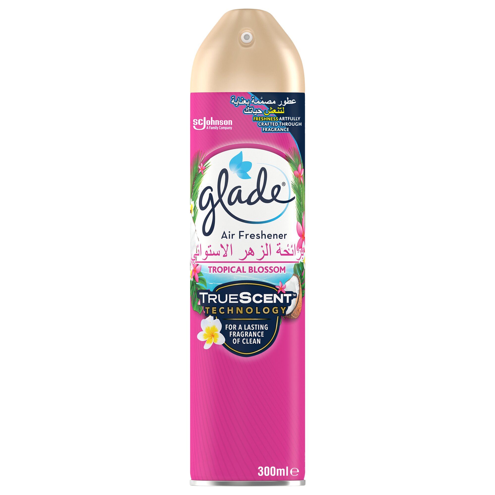 Buy Glade Air Freshener Aerosol Tropical Floral 300Ml Online in Egypt ...