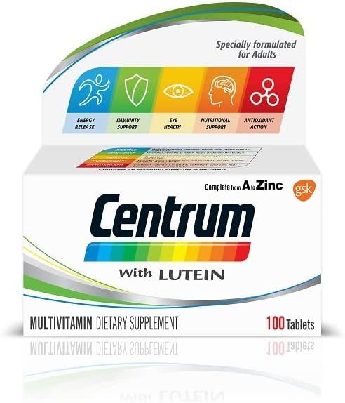 Buy Centrum Adult Tablets, 100 Tablets Online in Egypt | Talabat Egypt